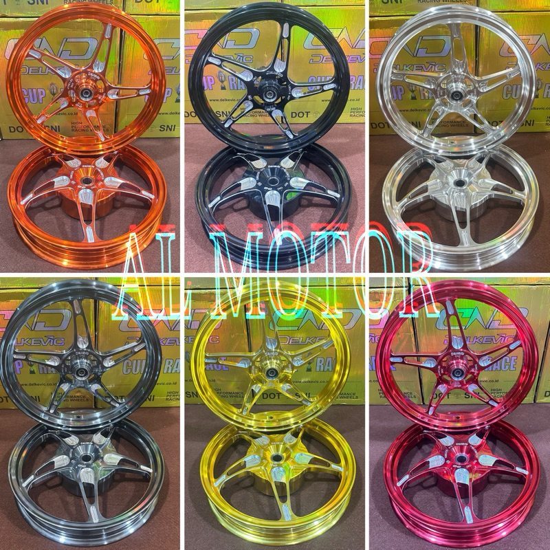 Jual DELKEVIC DND ORIGINAL VELG RACING CNC K-SPEED 185x14 & 215x14 ...