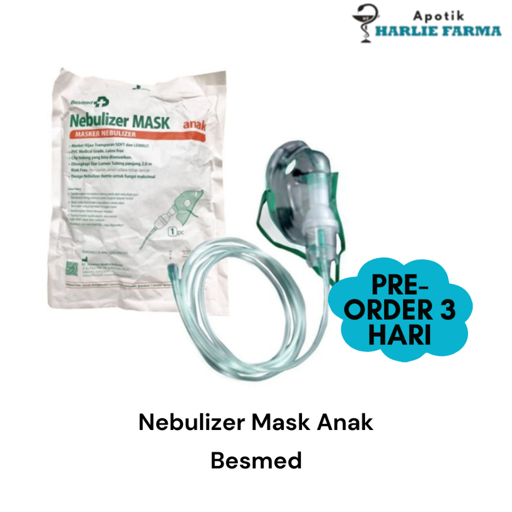 Jual Nebulizer Mask Untuk Anak / Nebulizer Masker Anak | Shopee Indonesia