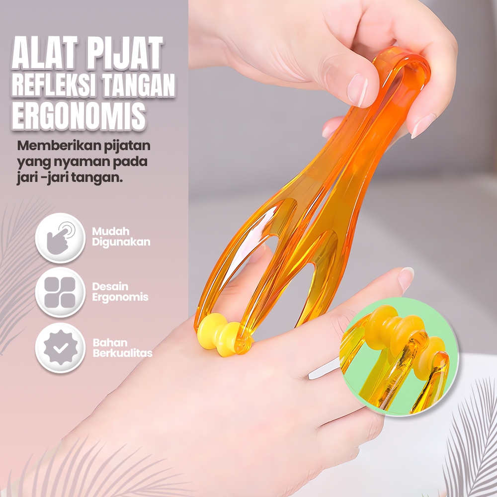 Jual Alat Pijat Roll Refleksi Jari Tangan Kaki Pemijat Akupuntur Sendi ...