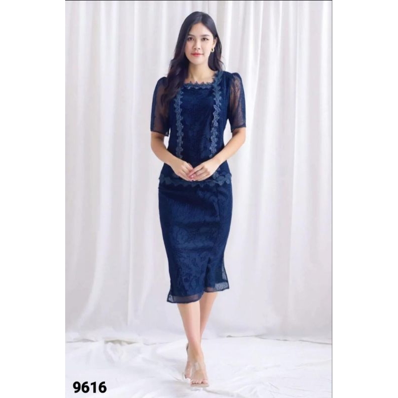 Jual Setelan Rok / setrok brokat renda kebaya modern 9570 / 9579 / 2703 ...