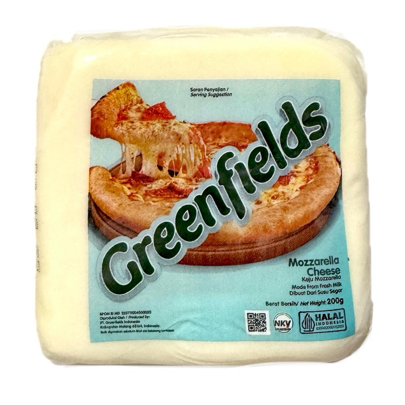 Jual Greenfields Mozzarella Cheese 200g | Shopee Indonesia