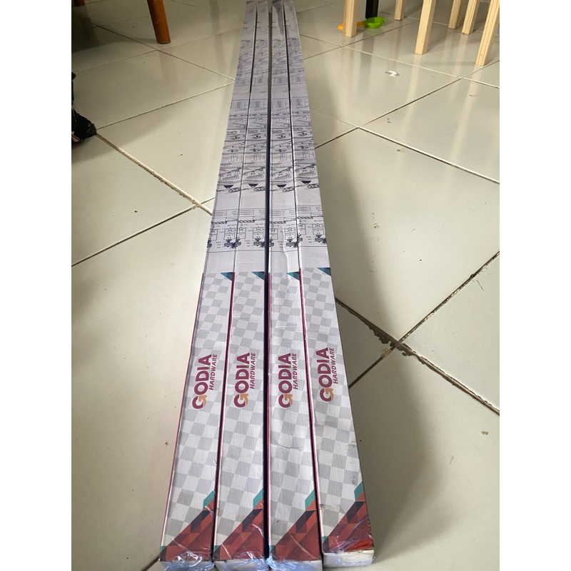 Jual Rel Sliding Godia / Rel Sliding Pintu Geser Komplit / Sliding ...