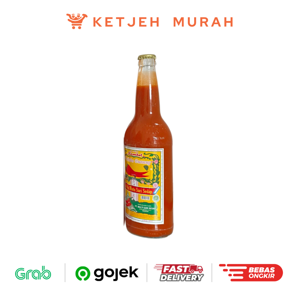 Jual Saos Sambal Cabe Gunung Sari Sedap 600 ML | Shopee Indonesia
