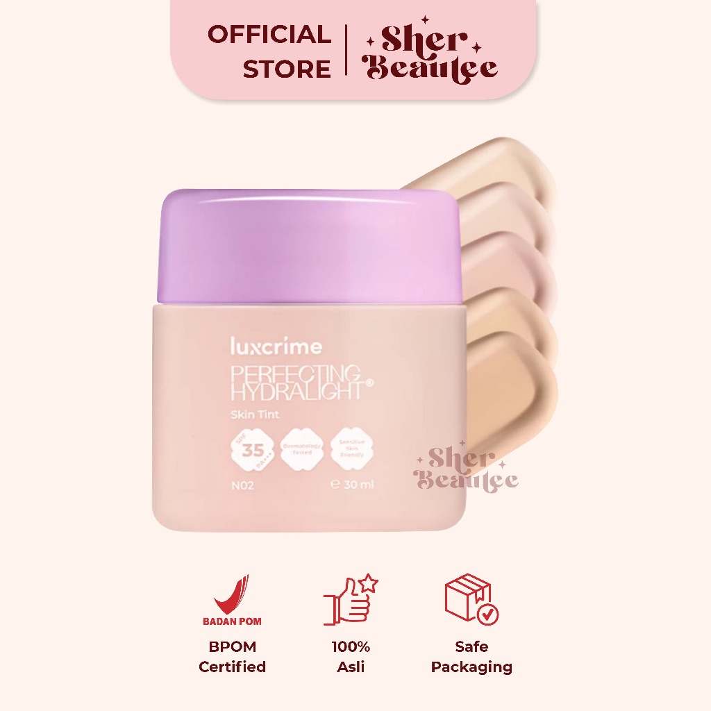 Jual Luxcrime Perfecting Hydralight Skin Tint SPF 35 PA+++ | Shopee ...