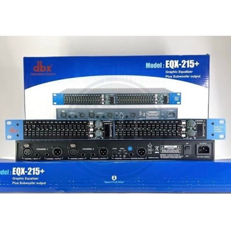 Jual equalizer dbx eqx215+ sub / dbx 215 plus sub | Shopee Indonesia
