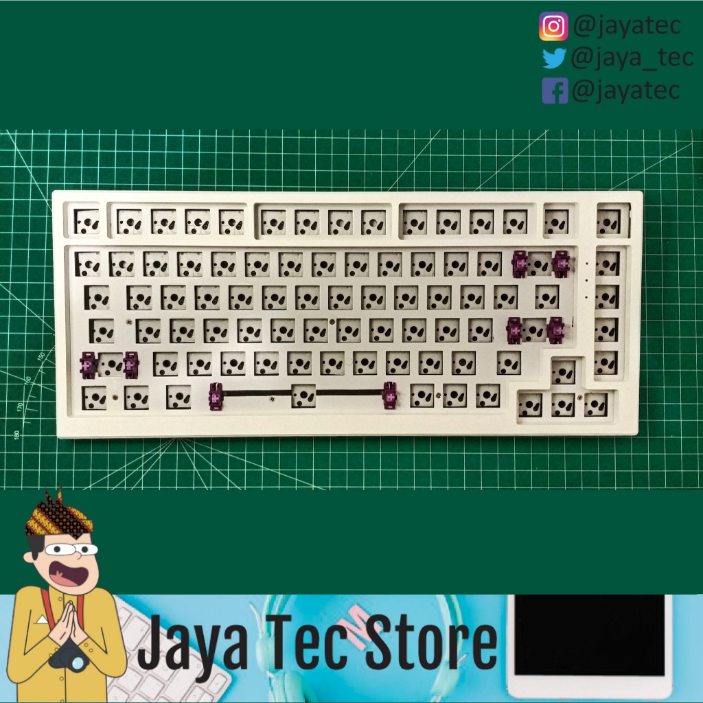 Jual MONSGEEK MG75W / MG75 W BAREBONE WIRELESS MECHANICAL GAMING ...