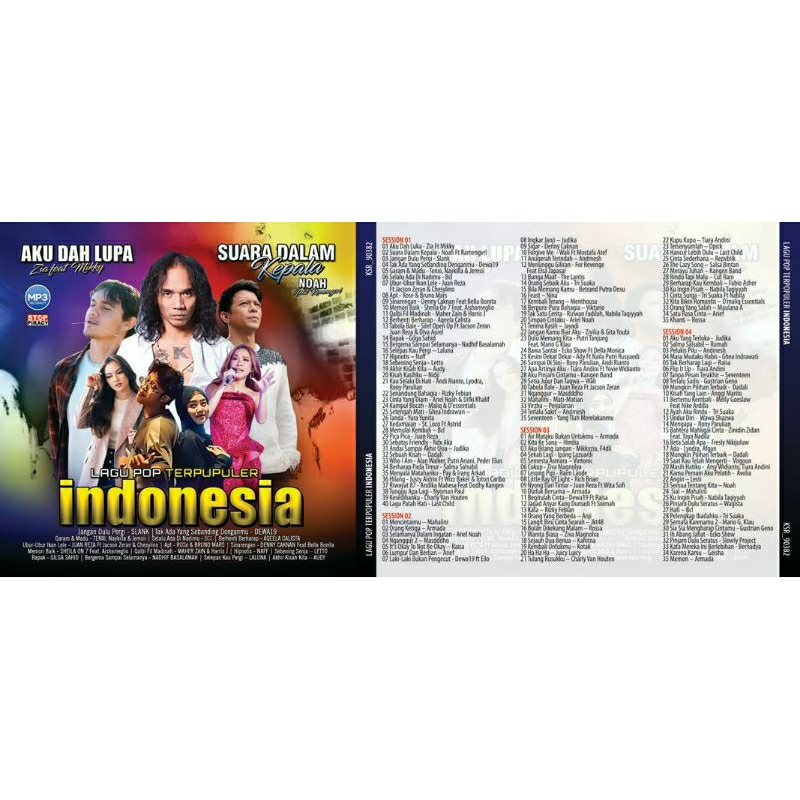 Jual kaset Mp3 AUDIO LAGU POP TERPOPULER INDO SEASON (2025) - Kombilasi Terbaru - Suara Dalam ...