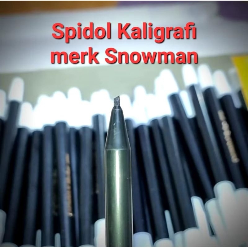 Jual Spidol kaligrafi Merk snowman SNOWMAN SPIDOL | Shopee Indonesia