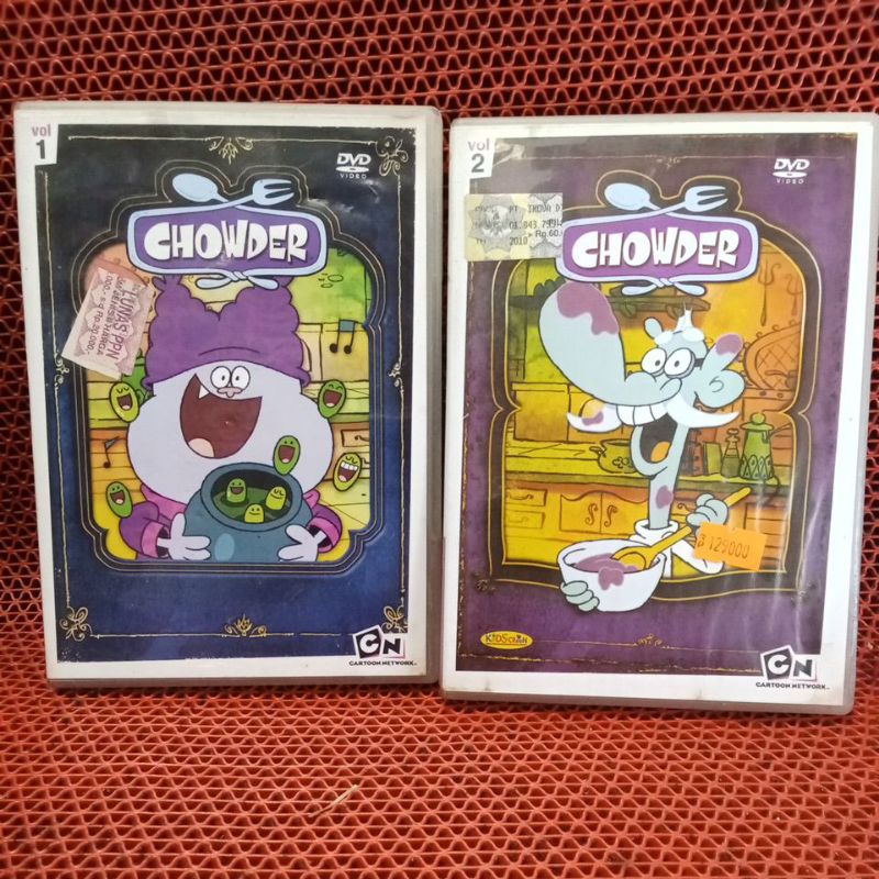 Jual DVD CHOWDER VOL1,2 SATU PAKET 100% ORIGINAL | Shopee Indonesia