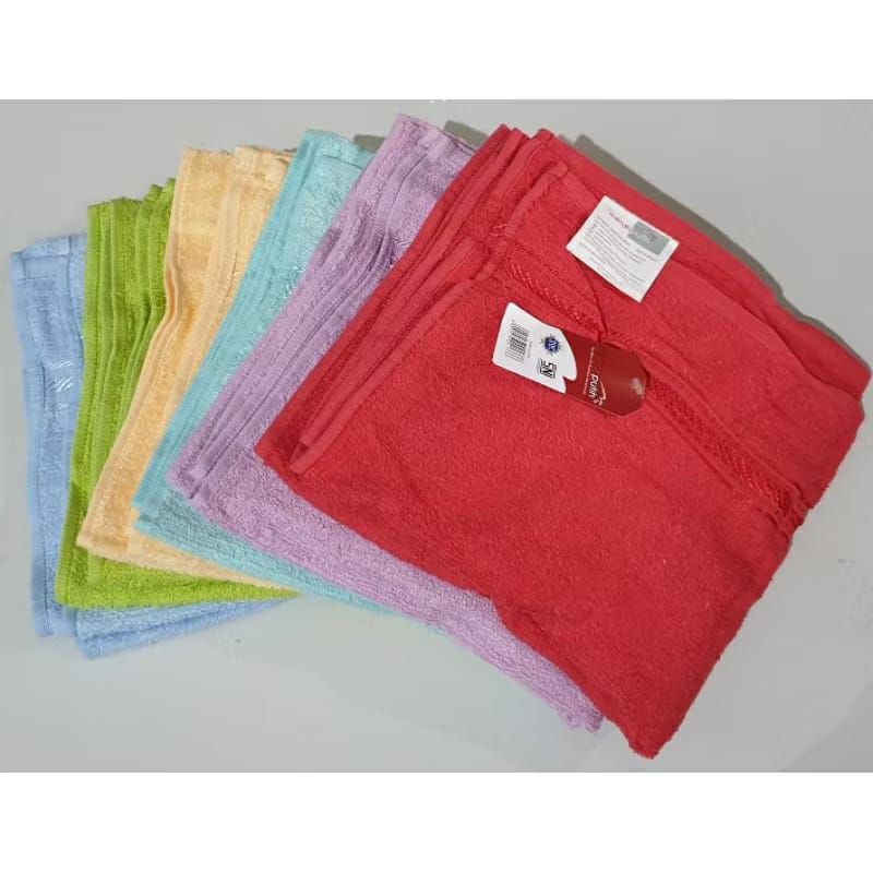 Jual HANDUK MANDI TANGGUNG MERK MERAH PUTIH UKURAN 50 X 100CM 100% ...