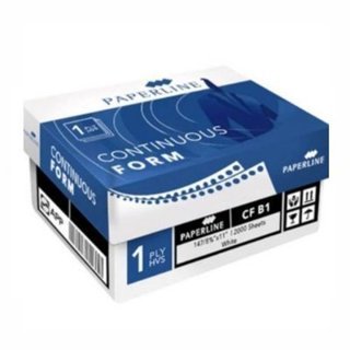 Jual Kertas CF Continuous Form Paperline Besar 1 Ply Putih Paperline ...