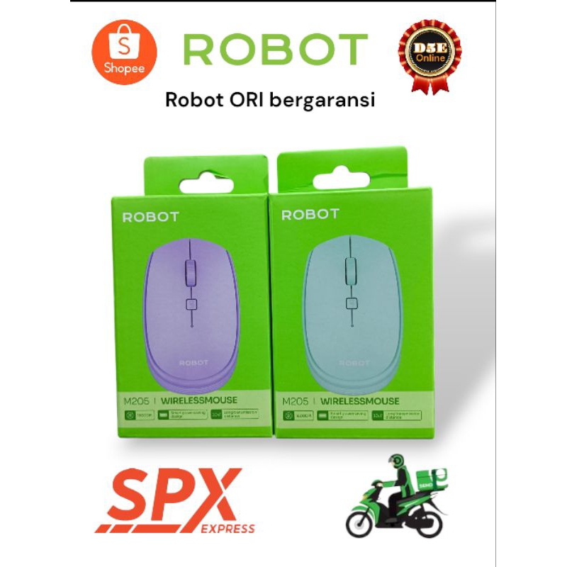 Jual mouse robot m205 wireless | Shopee Indonesia