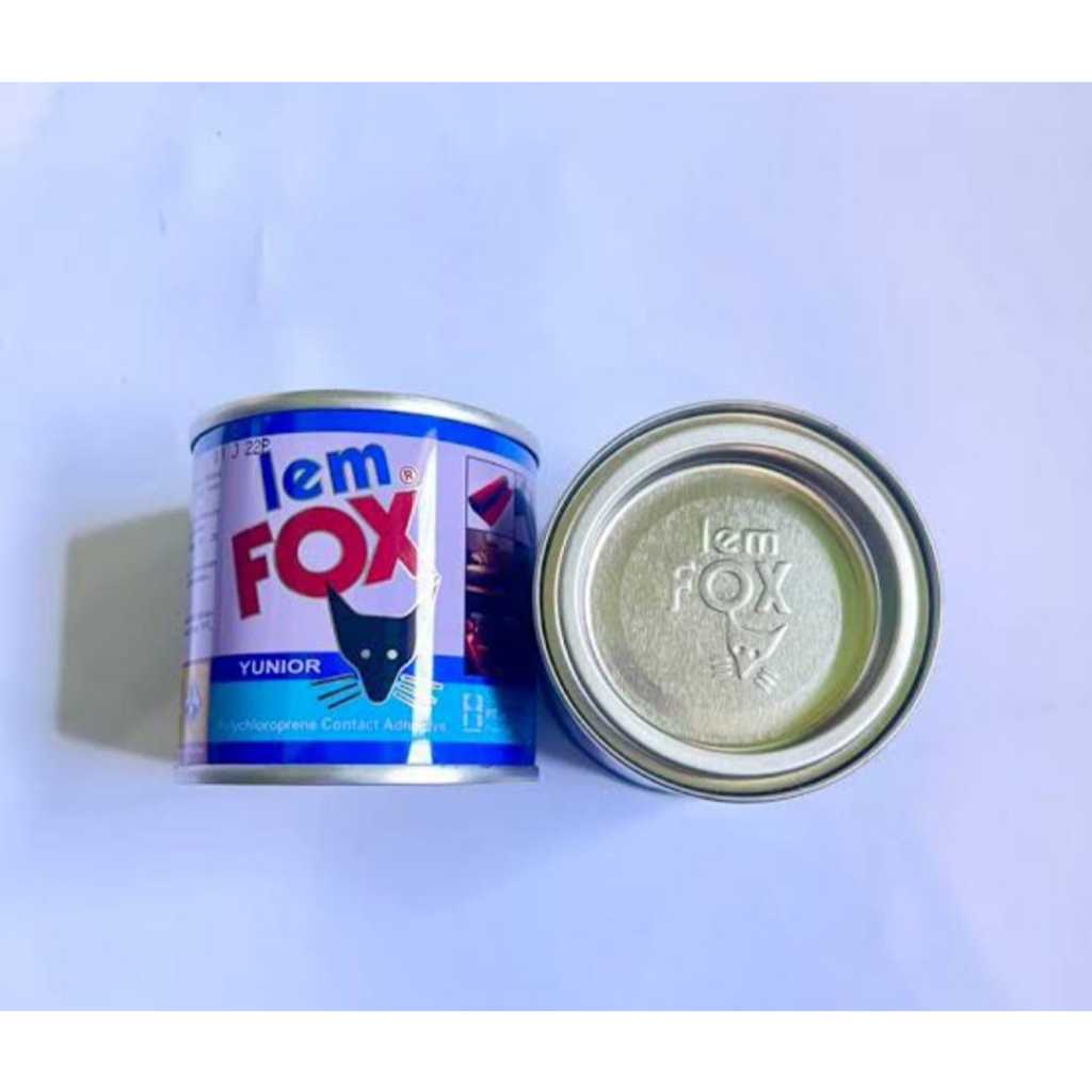 Jual LEM FOX KUNING KALENG KECIL 70GR WARNA MERAH DAN BIRU | Shopee ...
