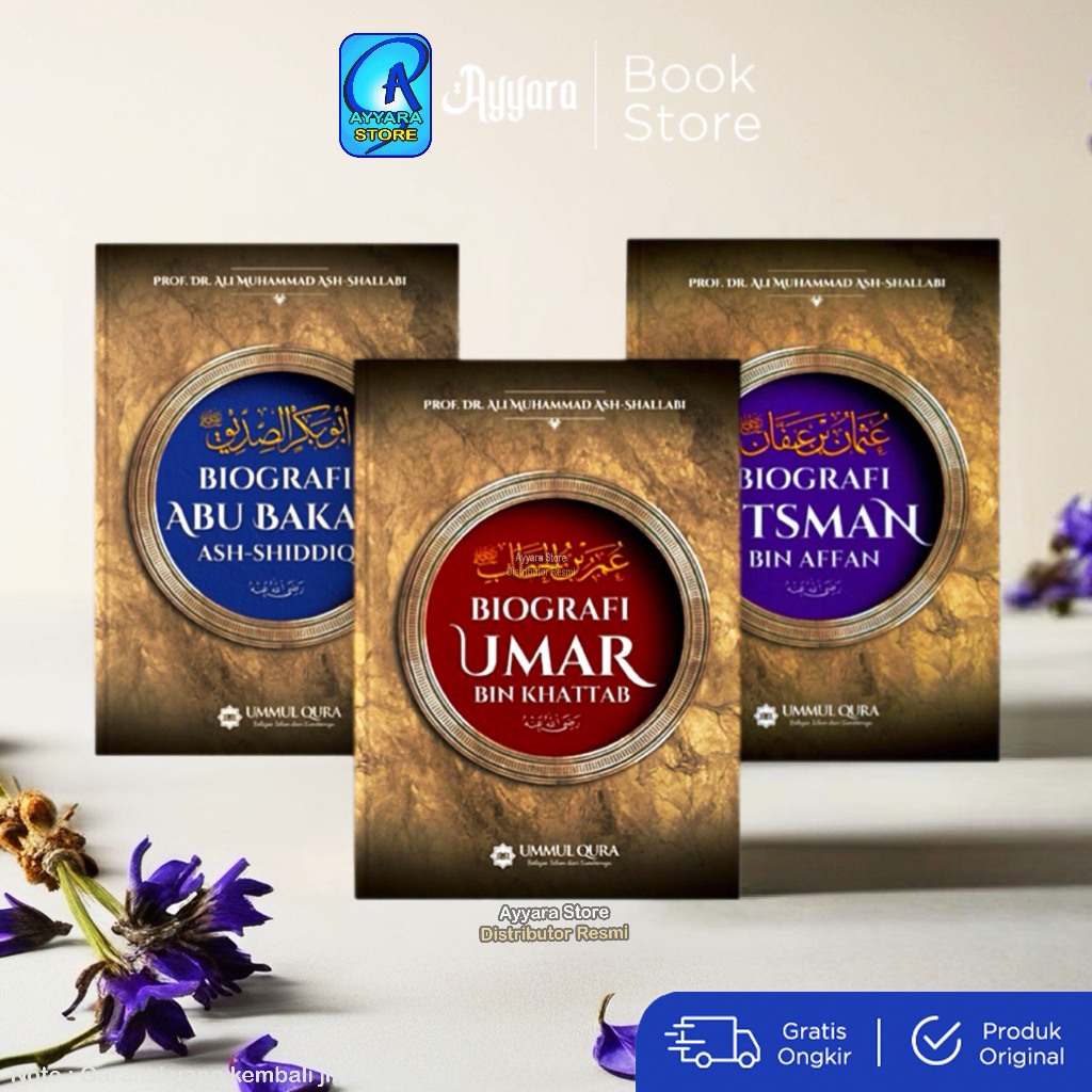 Jual Khulafaur Rasyidin Abu Bakar Ash Shiddiq, Umar Bin Khattab, Utsman Bin Affan - Ummul Qura ...