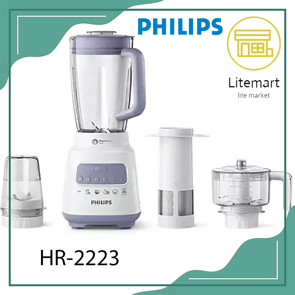 Jual BLENDER PHILIPS 2L HR-2223 | Shopee Indonesia