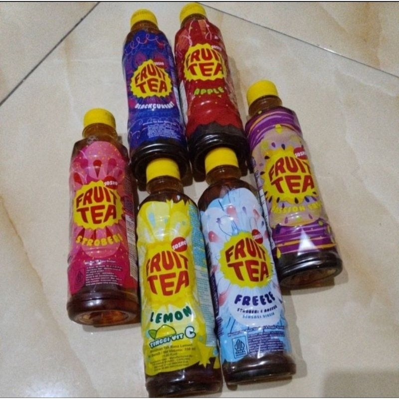 Jual Fruit Tea 350 ML Botol | Shopee Indonesia