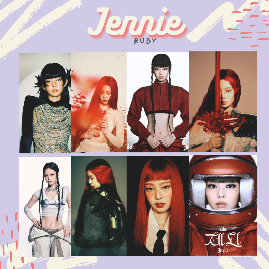 Jual Poster Jennie Blackpink Ruby Like Jennie | Shopee Indonesia
