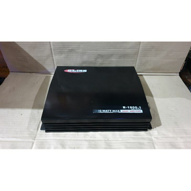 Jual power amplifier mobil monoblock class ab blizz second normal siap ...