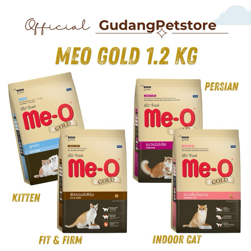 Jual MEO GOLD 1,2 KG Makanan Kucing Premium Nutrisi Tinggi dan Lengkap ...