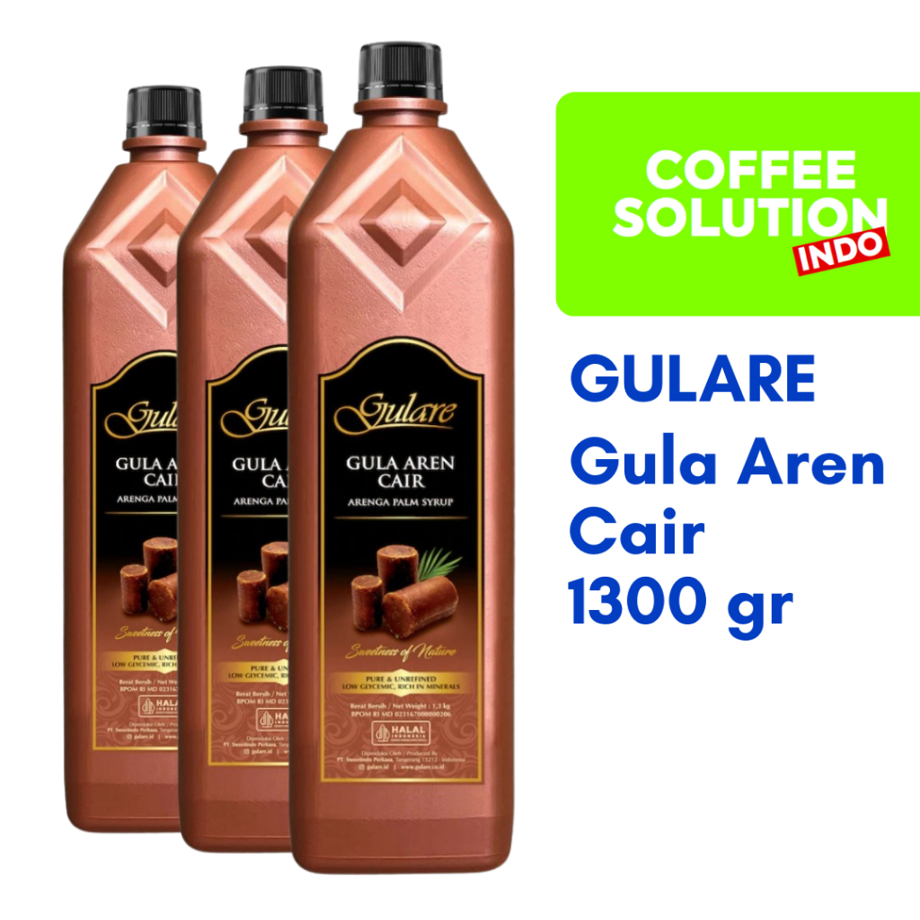 Jual GULARE Gula Aren Cair 1300 gr | Gula Aren PREMIUM | Shopee Indonesia