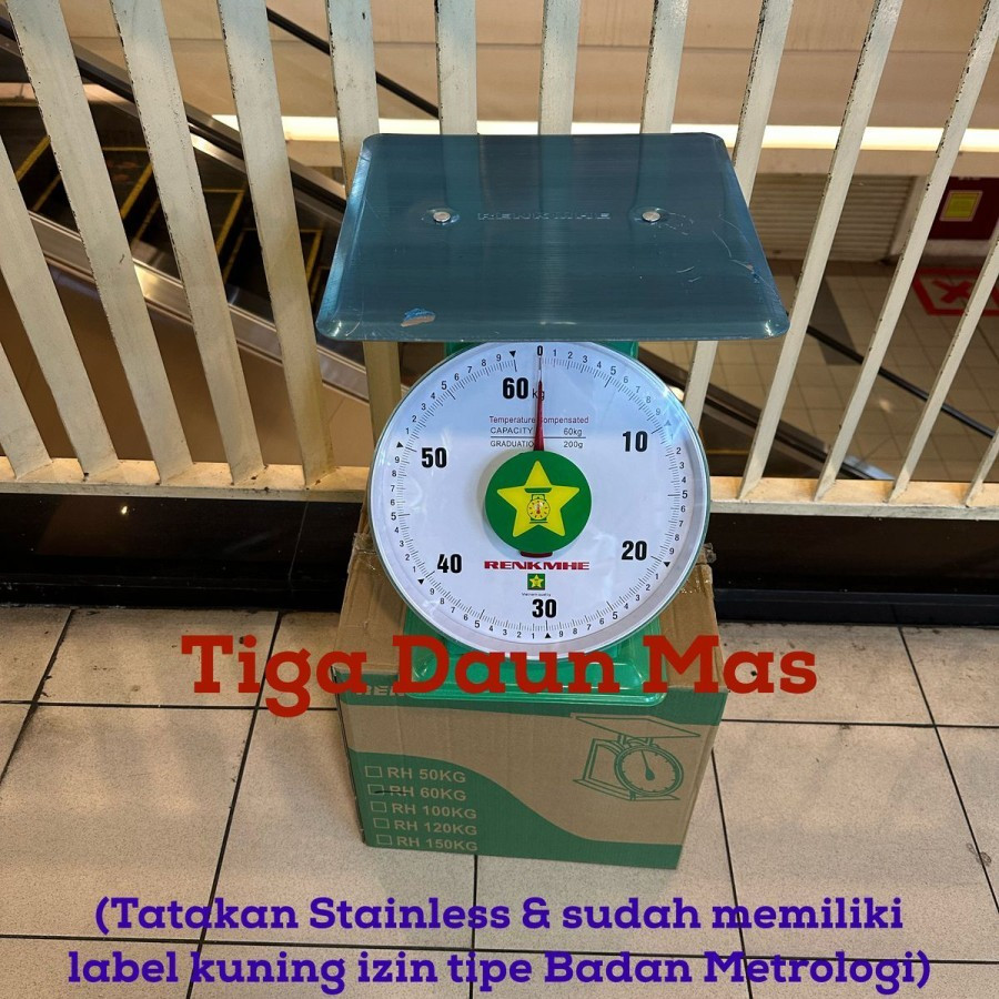 Jual Timbangan Jarum Kualitas Vietnam Renkmhe 60 Kg 100 Kg 150 Kg | Shopee Indonesia