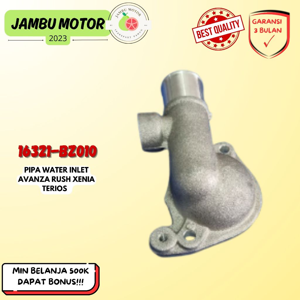 Jual PIPA WATER INLET AVANZA RUSH XENIA TERIOS 16321-BZ010 LOKAL PRODUK ...