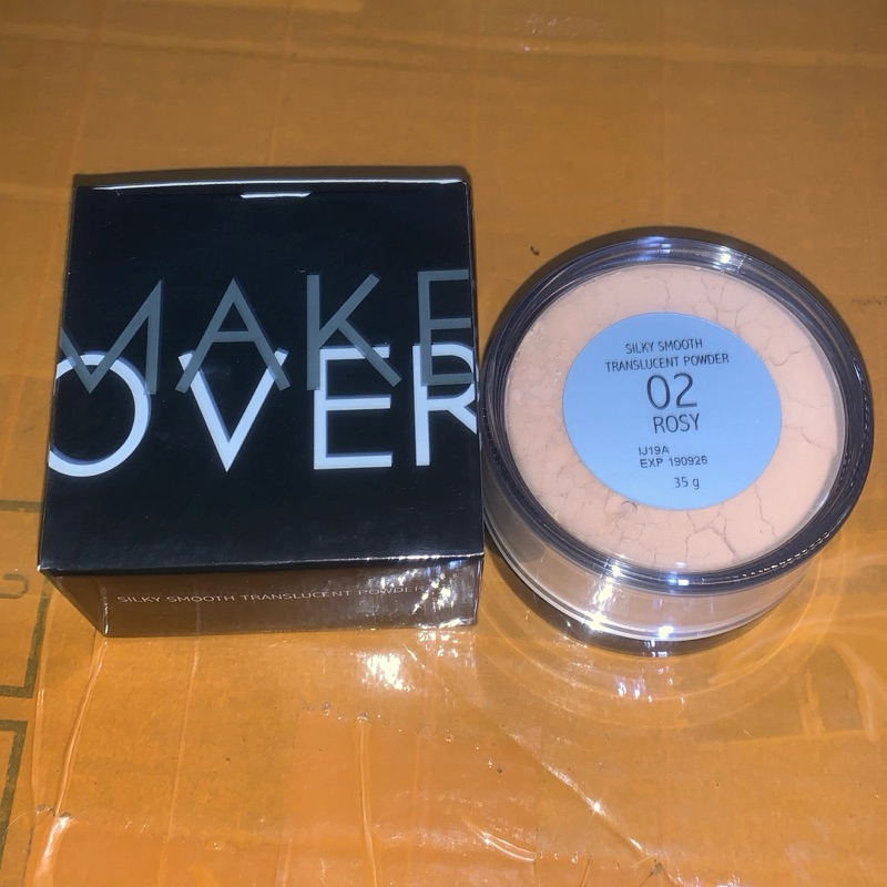 Jual MAKEOVER SILKY SMOOTH TRANSLUCENT POWDER BEDAK TABUR 35GR | Shopee ...