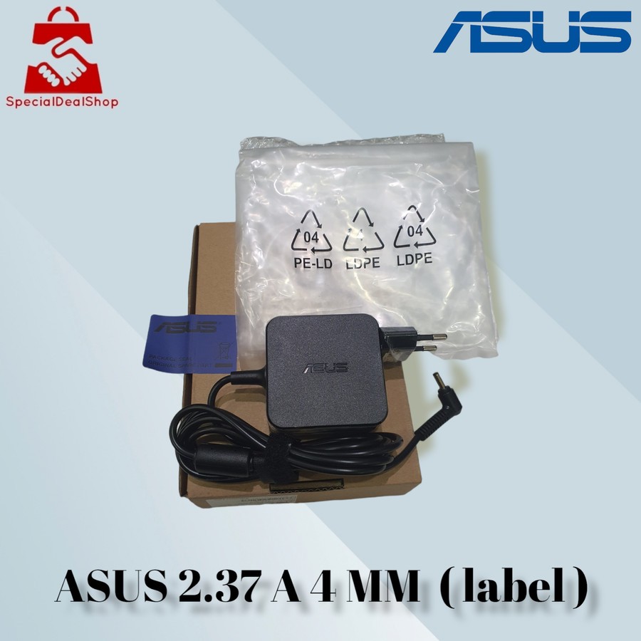 Jual CHARGER / ADAPTOR LAPTOP ASUS 19V 2.37A SQUARE SHAPE 4mm | Shopee Indonesia