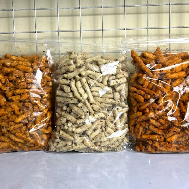 Jual Basreng Stik Daun Jeruk Rasa Original Pedas Extra Pedas 500gr ...