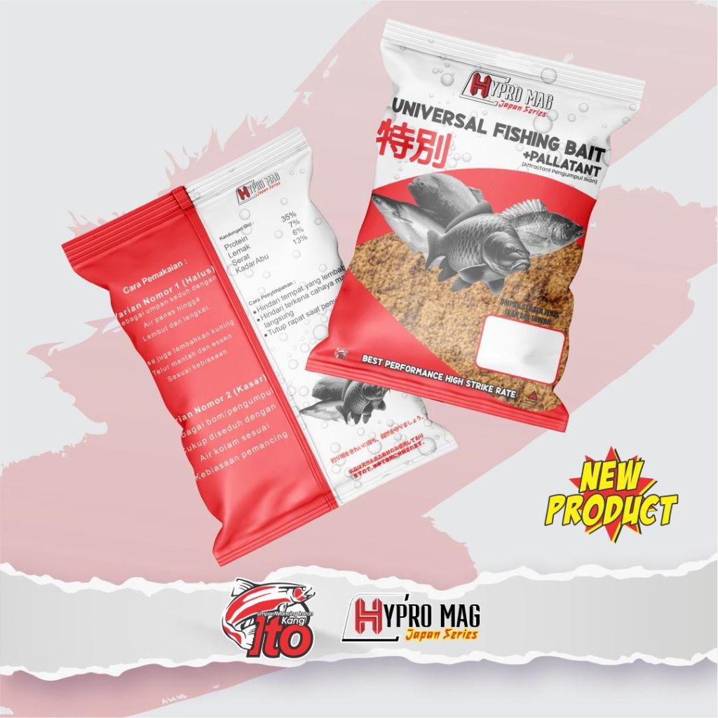 Jual Umpan Pancing Universal Air Tawar HYPRO MAG Japan Series - Umpan ...