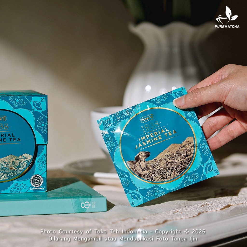 Jual Tong Tji IMPERIAL JASMINE TEA 1tb Kemasan Sampel Pyramid Teabag ...