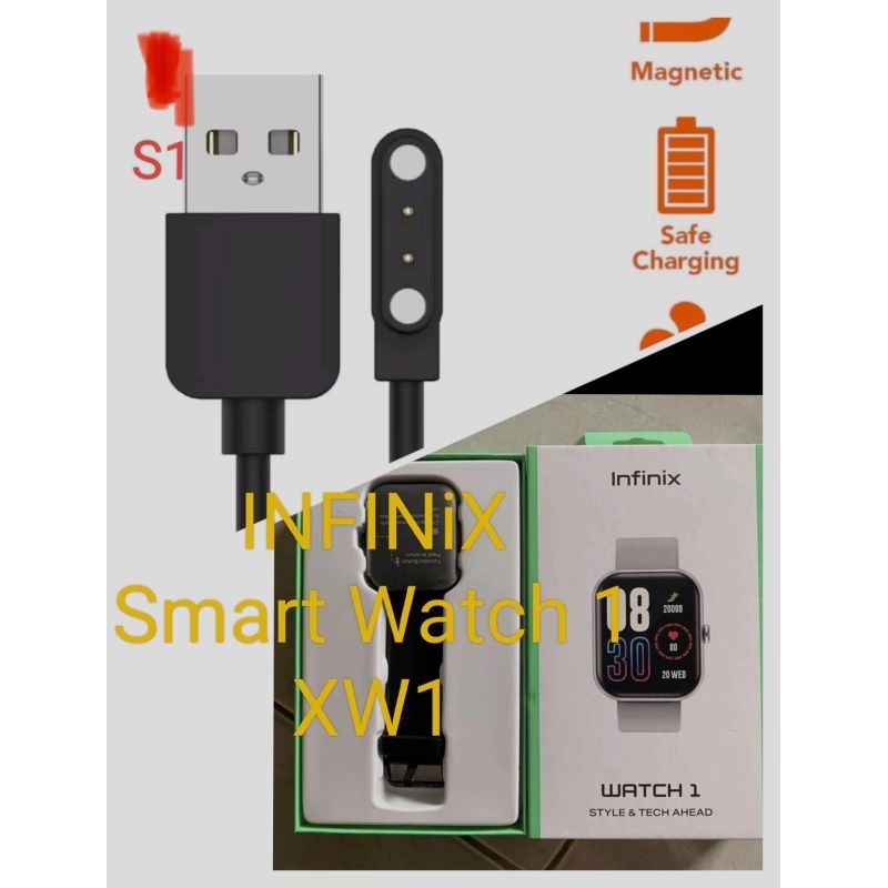 Jual Infinix Smart Watch 1 XW1 Kabel Charger Infinix Smart watch XW3 ...