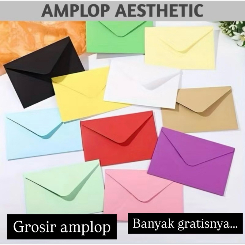 Jual (Isi 10) AMPLOP Serbaguna / AMPLOP 11x8 / AMPLOP VINTAGE / AMPLOP ...