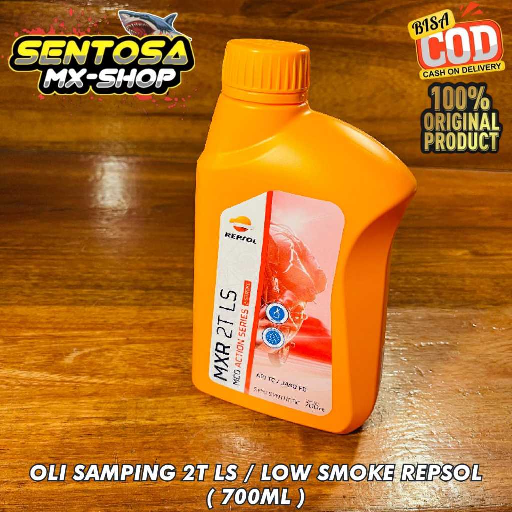 Jual REPSOL OIL MXR 2T LS / OLI SAMPING 2TAK 700ML LOW SMOKE ORIGINAL ...