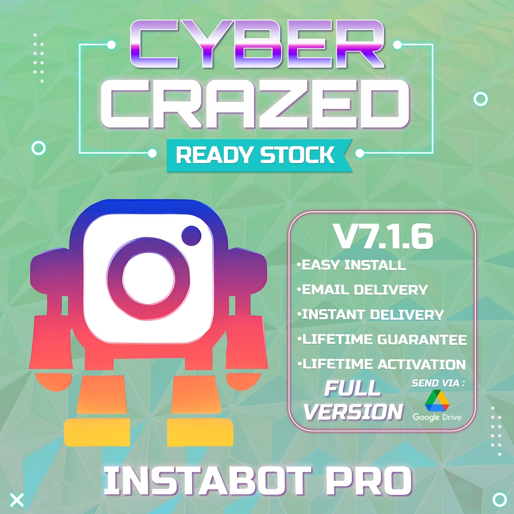 Jual InstaBot Pro 7.1.6 + UPDATE SEUMUR HIDUP (Versi Terbaru) | Shopee Indonesia