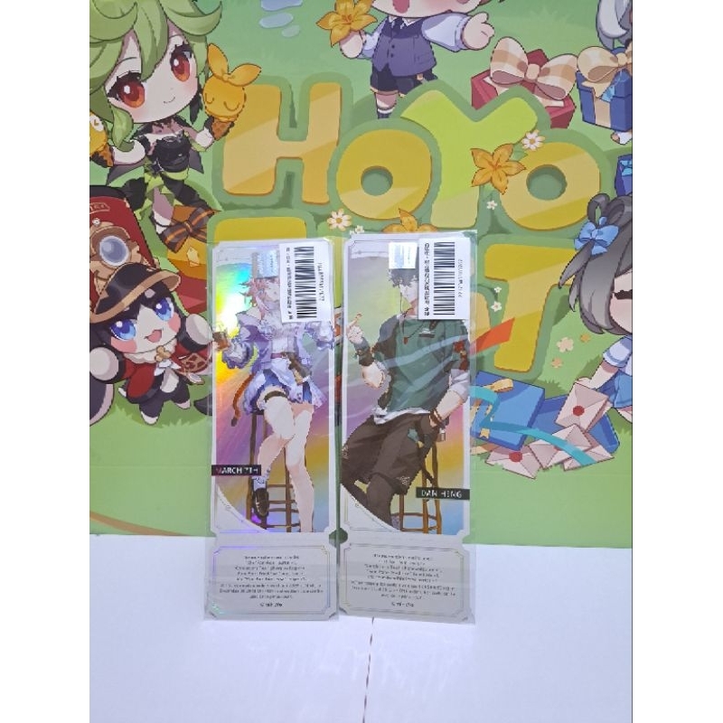 Jual HonkaiStar Rail x Convivium Hologram Ticket - Official Merchandise ...