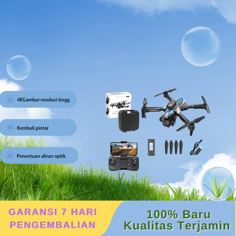 Jual C10 Drone 4K HD Tiga Kamera, 360° Penghindaran Rintangan, Penahanan Ketinggian, WiFi FPV ...