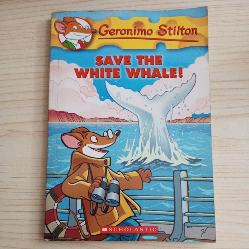Jual BUKU GERONIMO STILTON SAVE THE WHITE WHALE | Shopee Indonesia