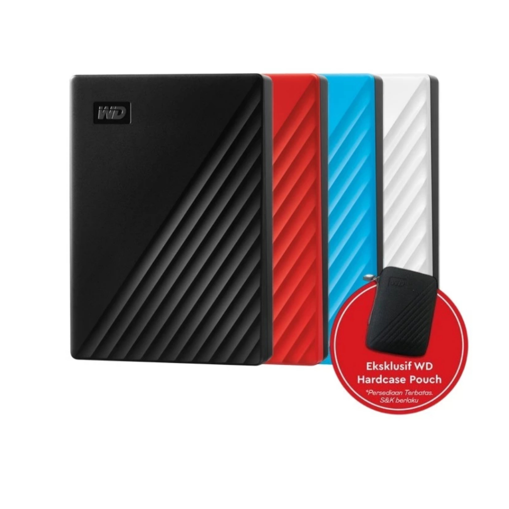 Jual WD My Passport Hdd Hardisk External 2.5" Usb 1Tb | Shopee Indonesia