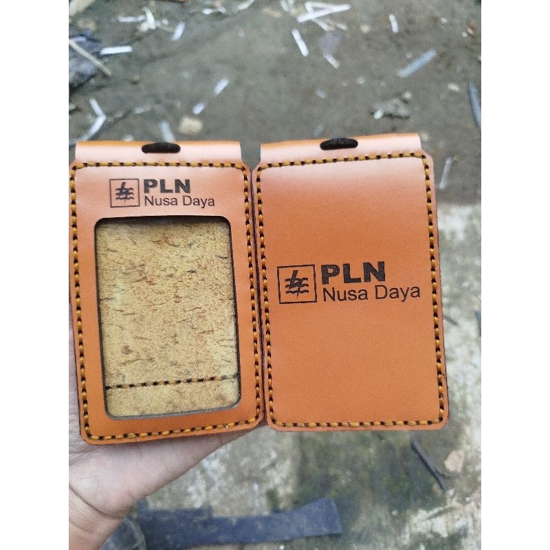 Jual ID CARD KULIT CUSTOM PLN NUSA DAYA | Shopee Indonesia