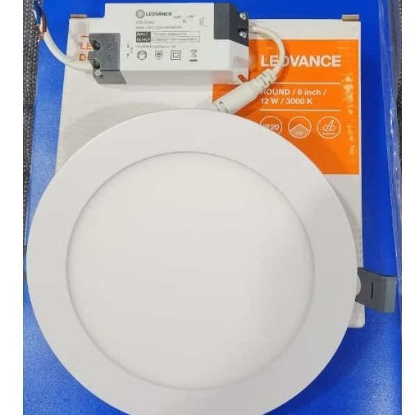 Jual lampu downlight led eco slim ledvance 6inc 12w/6500k(putih ...
