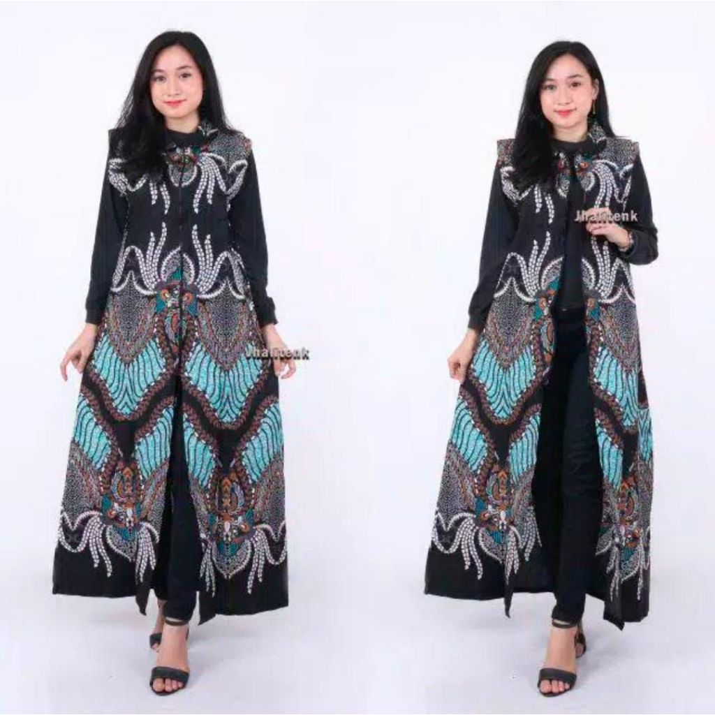 Jual LONGCARDY - OUTER BATIK TERLARIS - OUTER BATIK OVERSIZE - OUTER ...