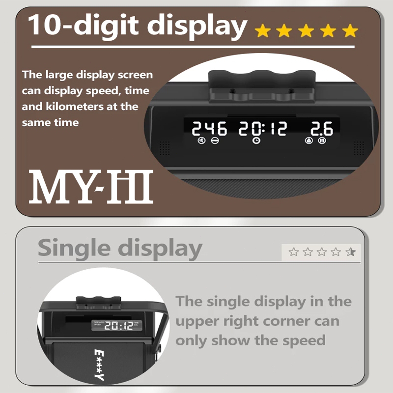 Jual MY-HI Treadmill electric B30 low watt Treadmill Portable incline ...