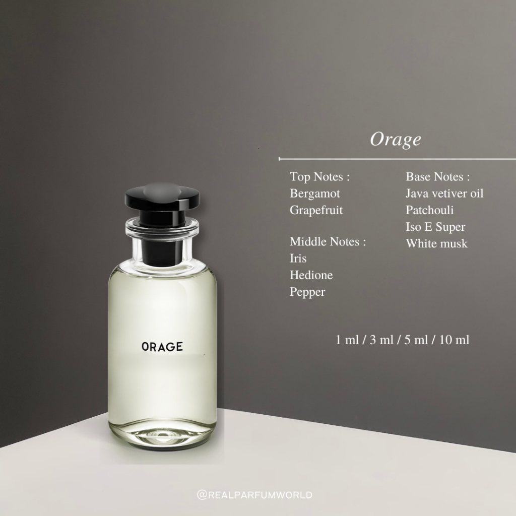 Jual REAL PARFUM WORLD - Decant Parfum LV Orage for Men | Shopee Indonesia