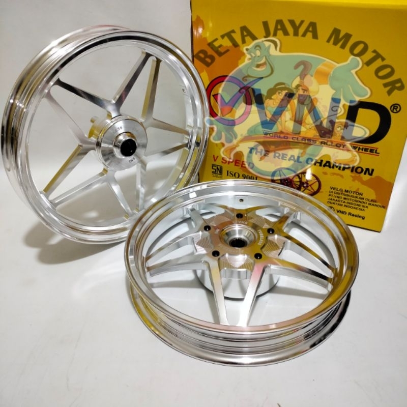 Jual VELG VND V SPEED GEN 1 BEAT VARIO 125/150 VARIO 160 CBS SCOOPY RING 12 GENIO | Shopee Indonesia