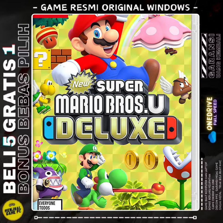 Jual MARIO BROS U DELUXE - GAME WINDOWS ORIGINAL - GAME PC - GAME ...