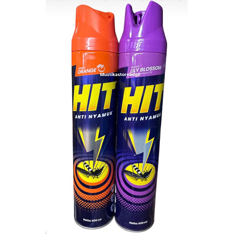 Jual HIT Semprot Obat Anti Nyamuk 600 ML | Shopee Indonesia