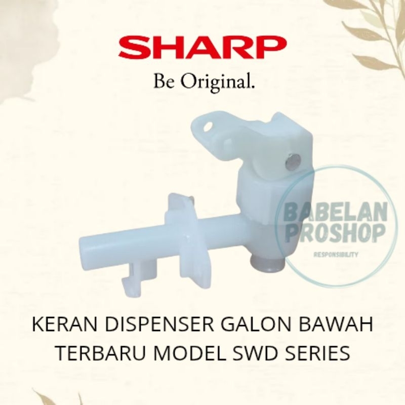 Jual keran dispenser sharp galon bawah model terbaru swd series original 100% | Shopee Indonesia