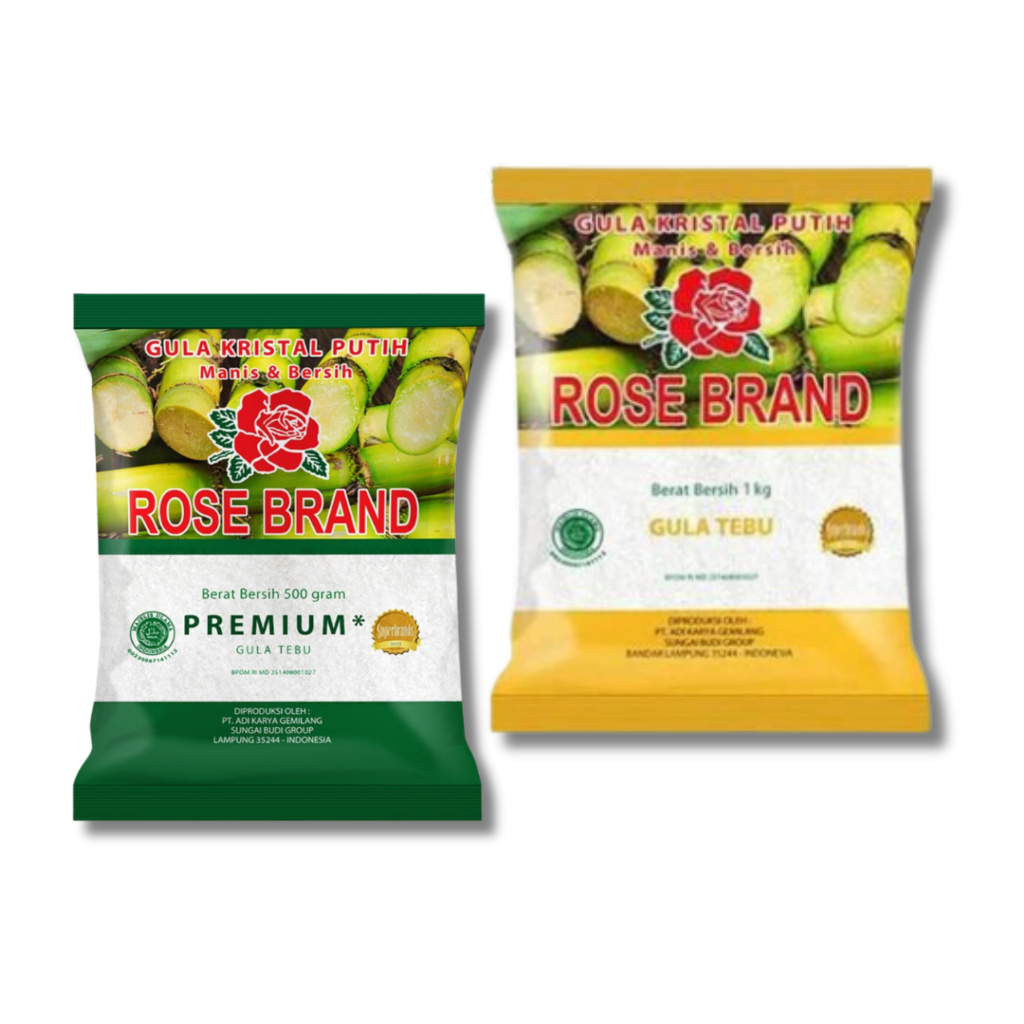 Jual [SR] GULA PASIR PREMIUM ROSEBRAND UKURAN 1 KG // HIJAU DAN KUNING ...