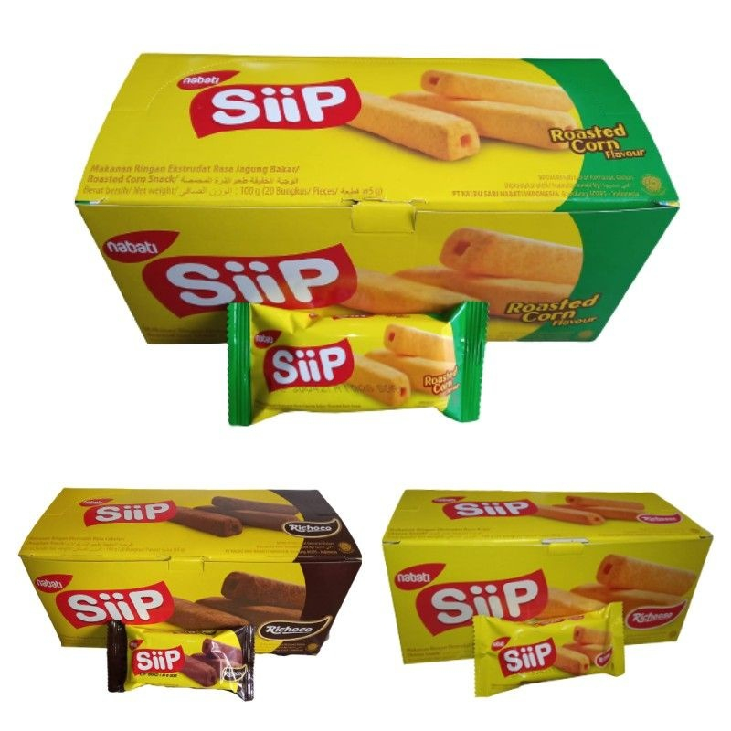 Jual NABATI SIIP 80 GRAM ISI 20 PCS 3 VARIAN RASA | Shopee Indonesia